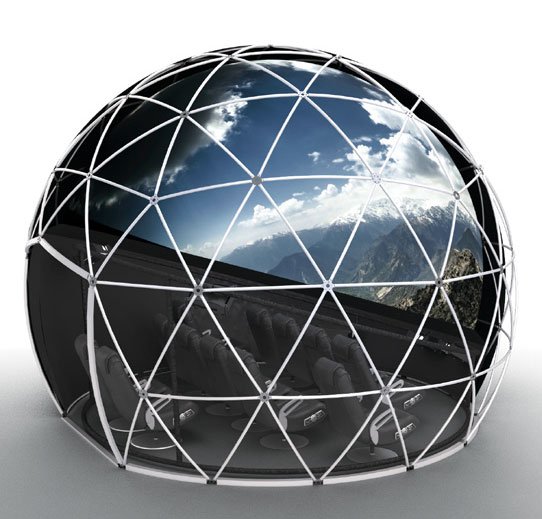 Geodesic Projection Domes - Omnispace Immersive Domes & Technology